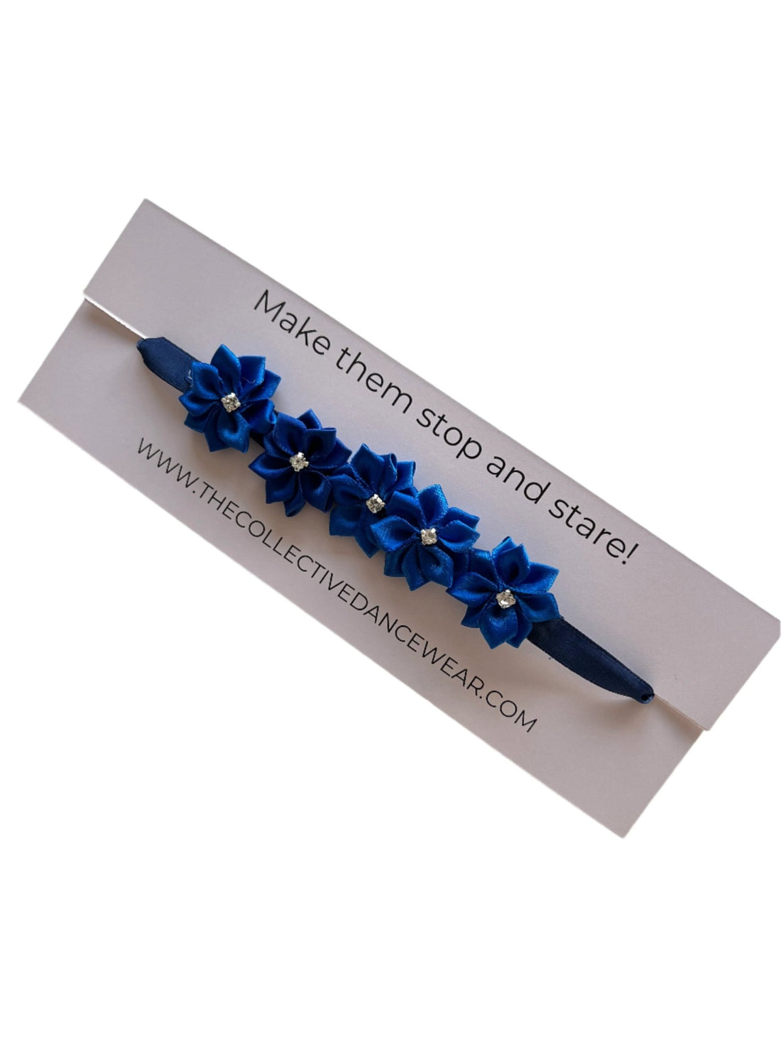 Bun Wrap - Royal Blue Sparkles - THE COLLECTIVE DANCEWEAR